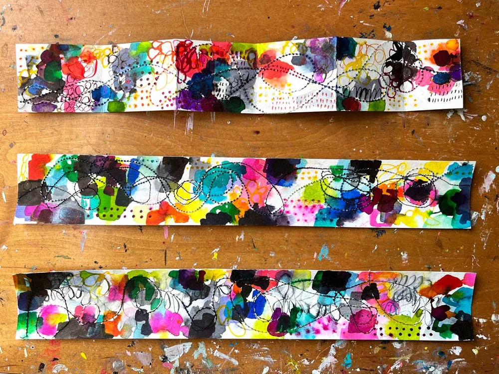 The instant gratification of accordion books