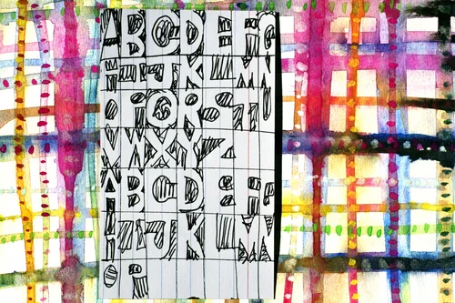 How to Draw Block Letters A-Z