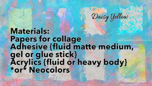 Tutorial: Make a Grunge Mixed Media Grid Collage