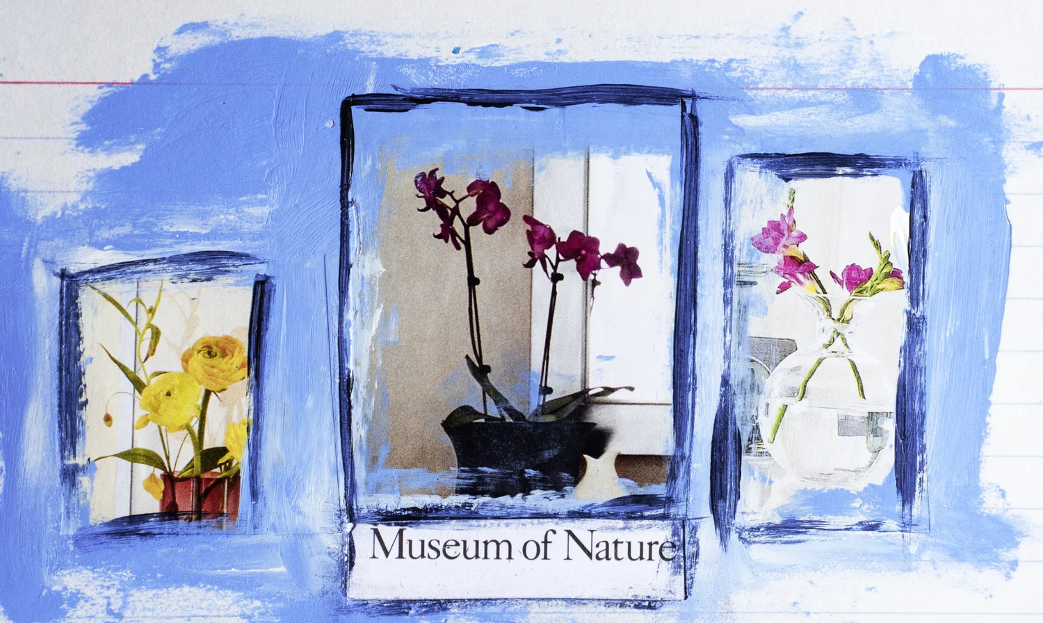 Tutorial: Make a Grunge Mixed Media Grid Collage