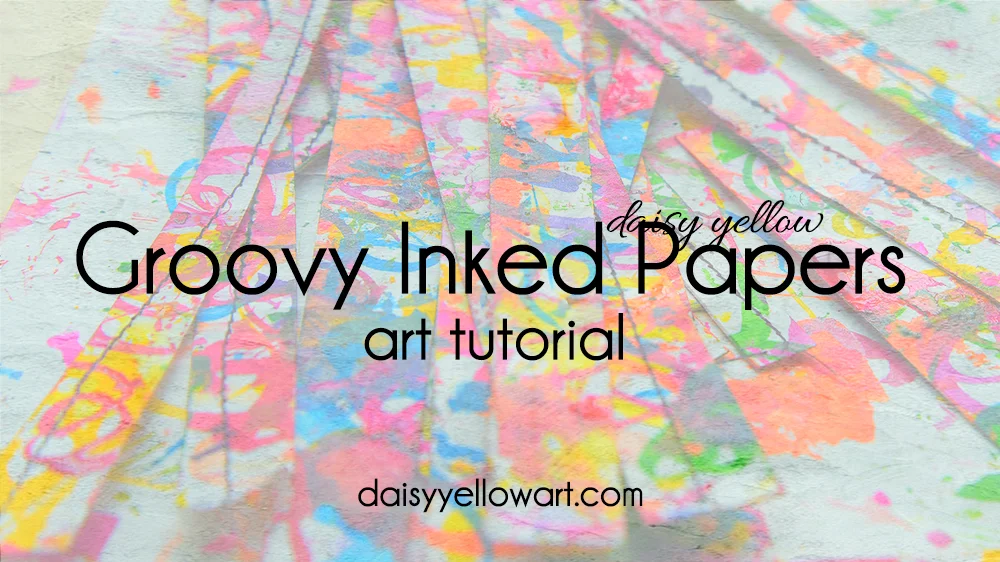 Grunge Tutorial: Groovy Inked Papers