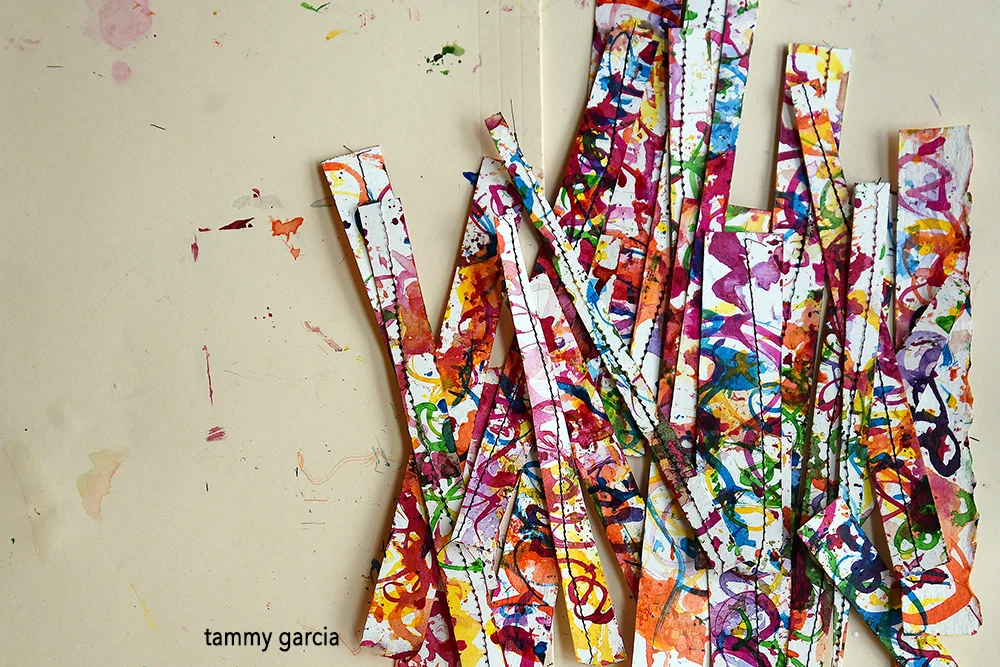 Grunge Tutorial: Groovy Inked Papers