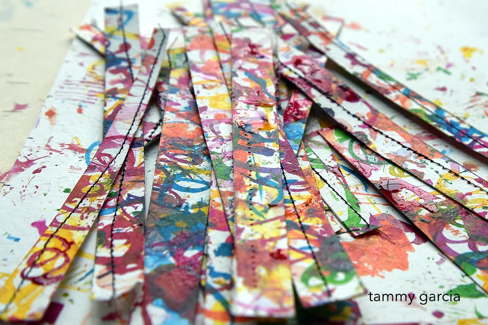 Grunge Tutorial: Groovy Inked Papers