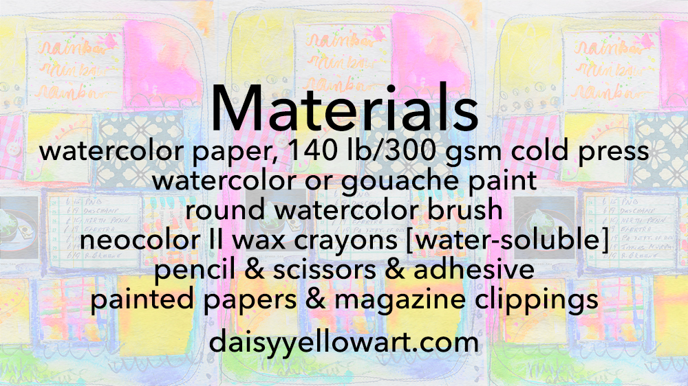 Stacks of Color + Pattern: Sweet Collage Technique