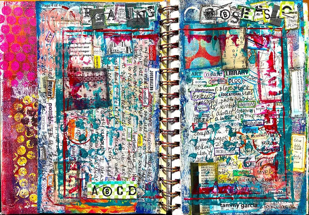 Time for a L O O K B A C K at My Art Journals