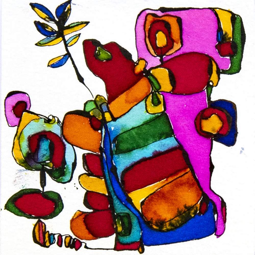 More Colorful Hand-Drawn Contraptions