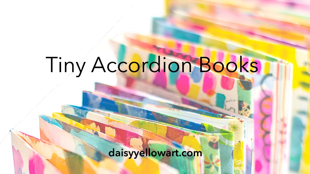 How to Make a Tiny Accordion Book
