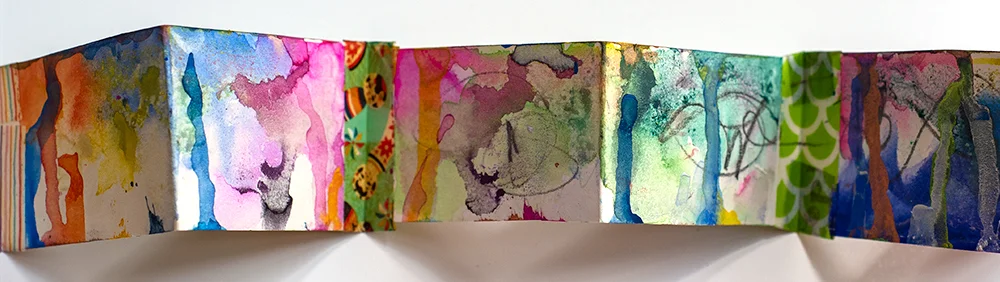 How to Make a Tiny Accordion Book