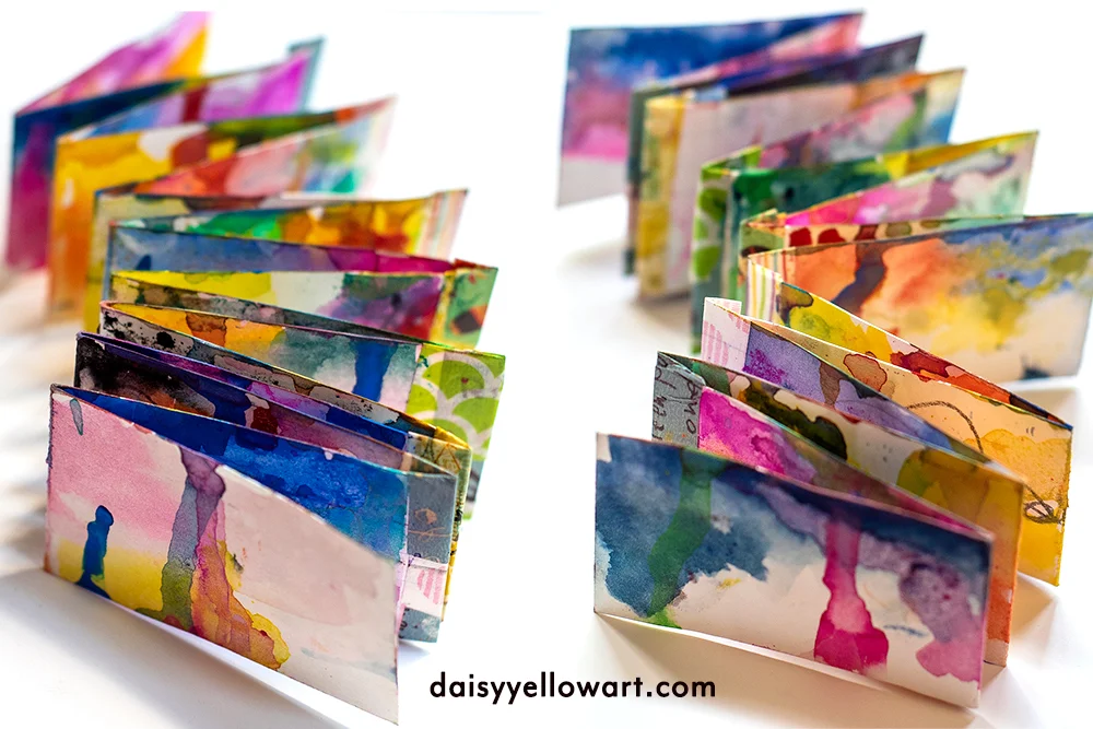 How to Make a Tiny Accordion Book