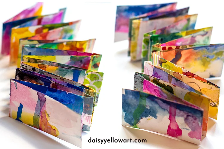 How to Make a Tiny Accordion Book