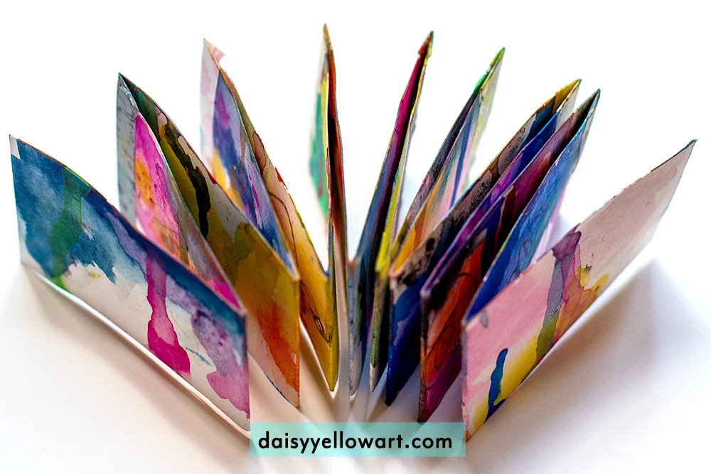 How to Make a Tiny Accordion Book