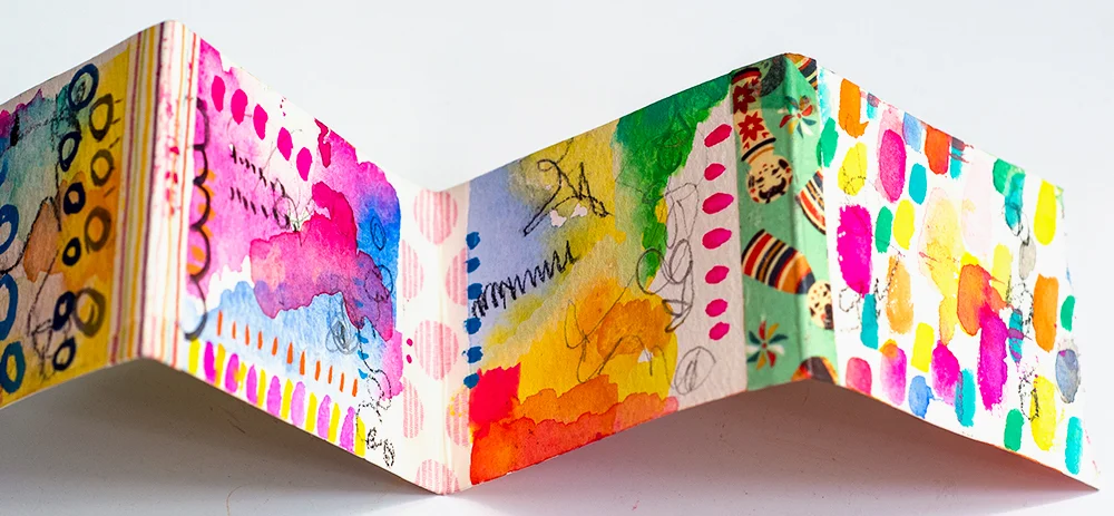 How to Make a Tiny Accordion Book