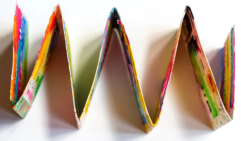 How to Make a Tiny Accordion Book