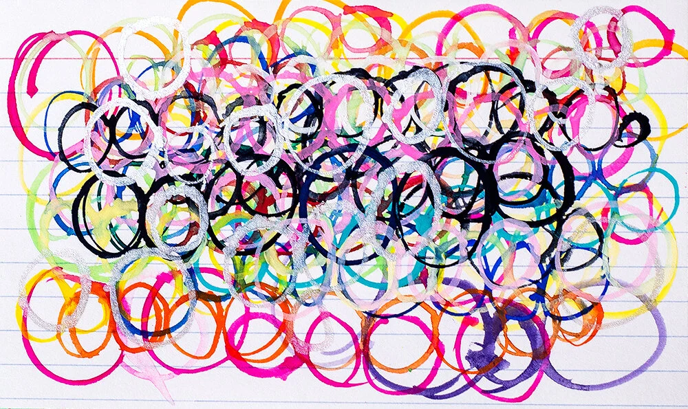 Making Art With a Theme (Circles)