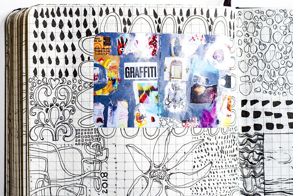 Typography, Symbols, Text & Lettering in Mixed Media Art