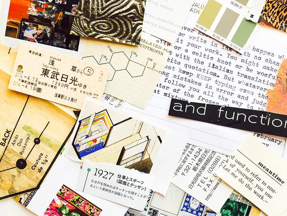 Constructing Collages with Text & Found Poetry