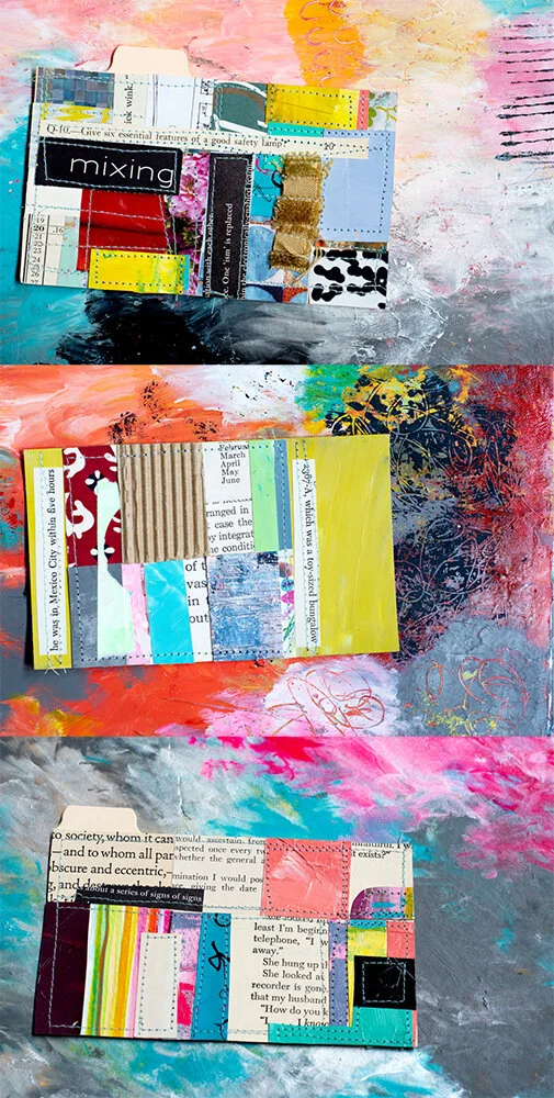 Small Format No. 29-36/61: Making Collages