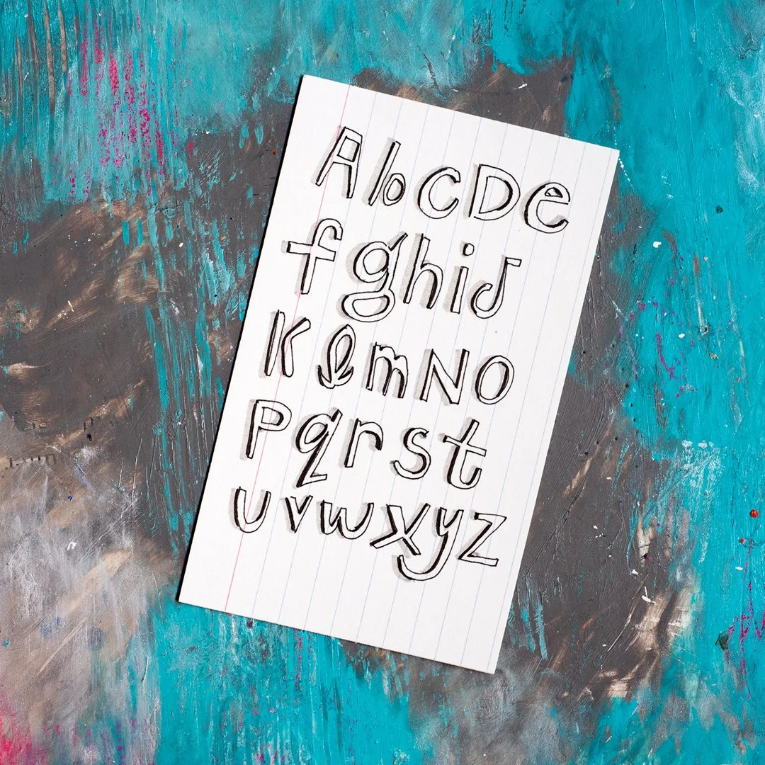 How to Draw Block Letters A-Z