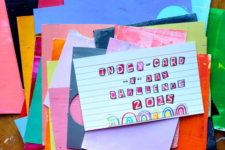 Index-Card-a-Day Creative Challenge