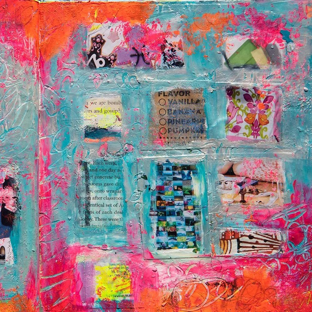 Art Look-Back: Art Journaling 2015-2017 Era