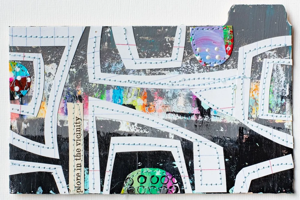 Yup. We make art on index cards!