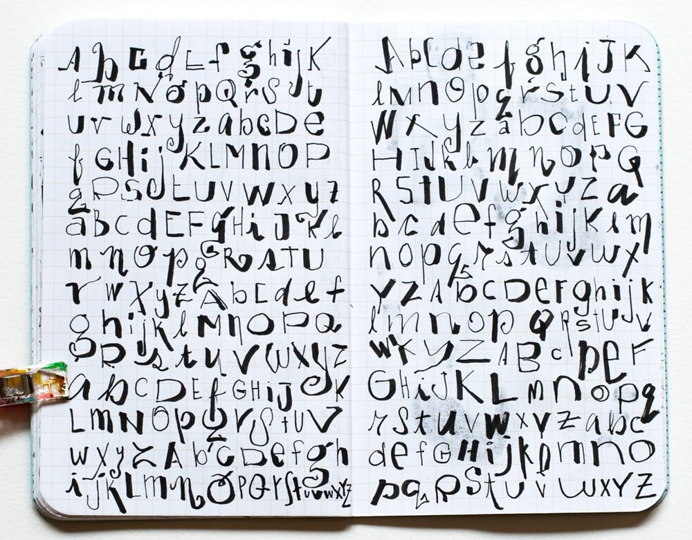 Start an Alphabet Journal