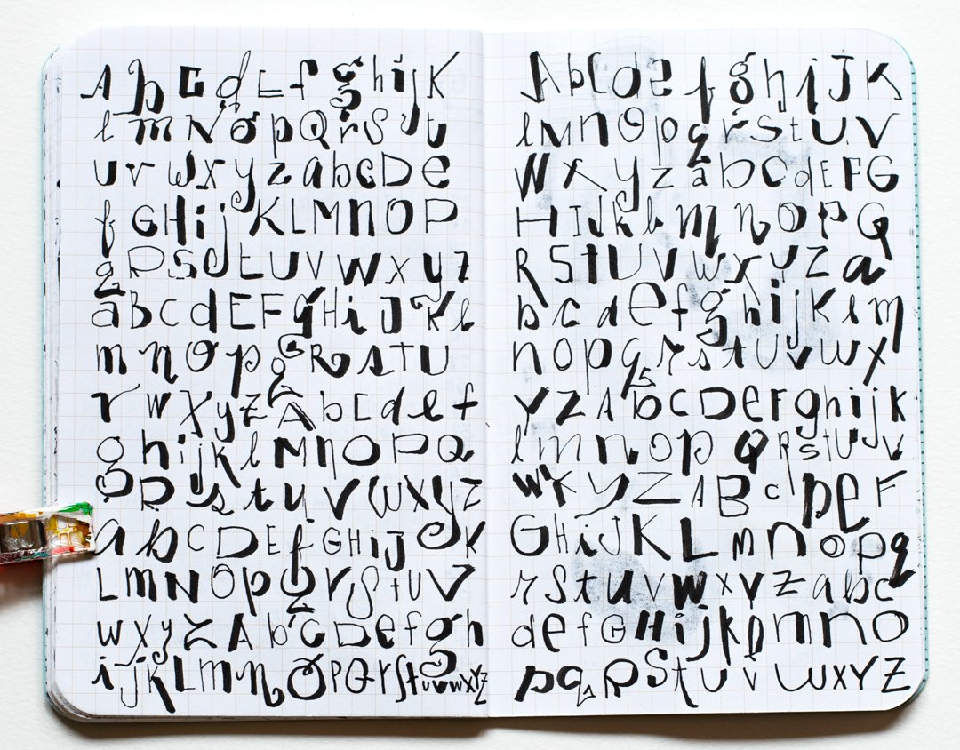 Start an Alphabet Journal