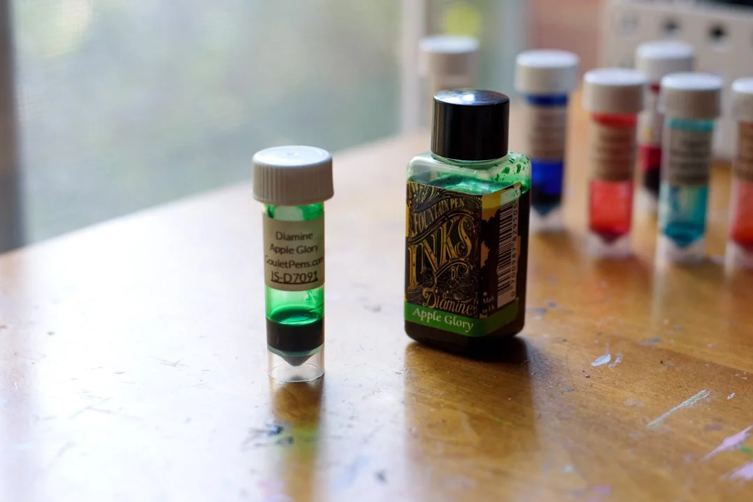12 delightful fountain pen inks for mark-making