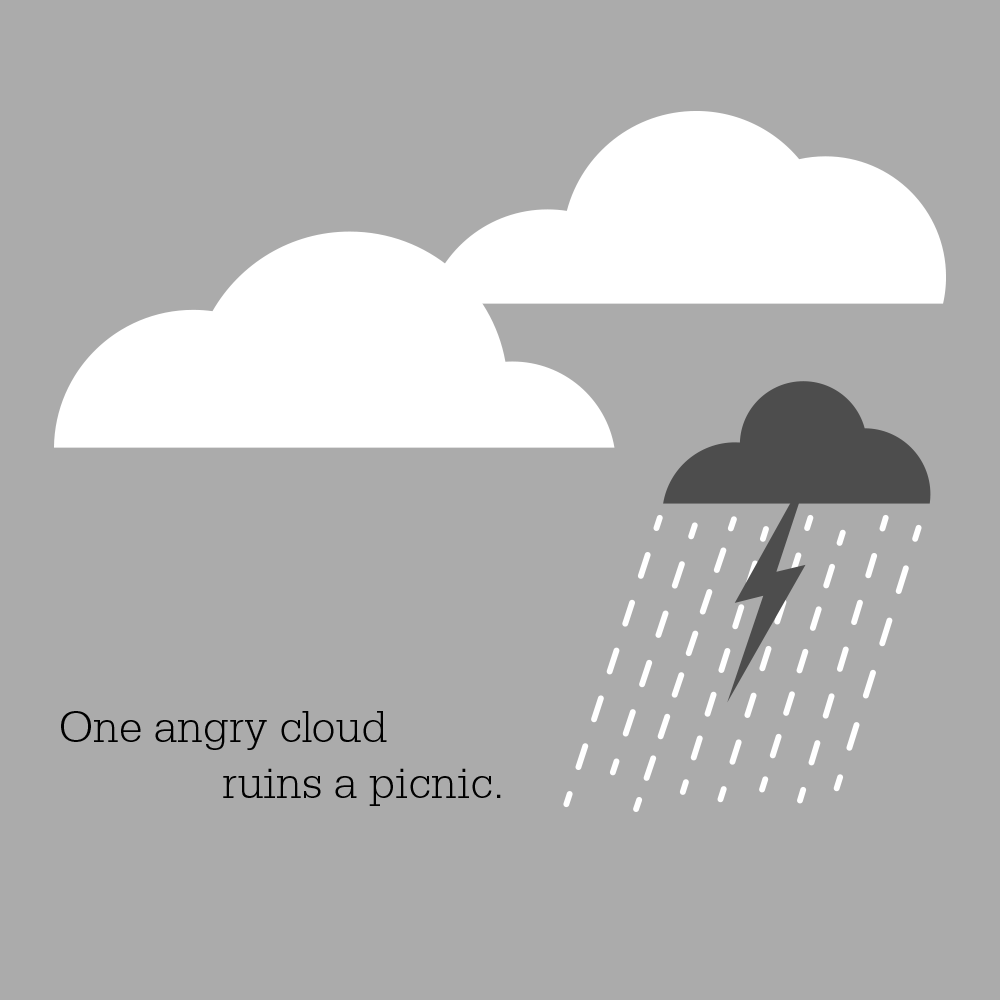 Angry Rain Cloud