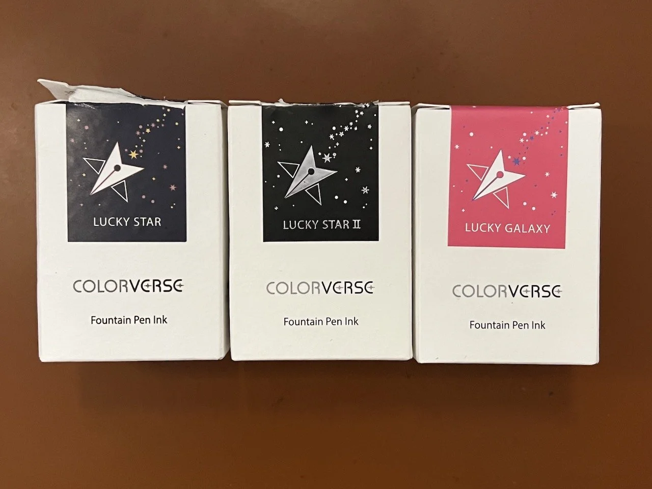 Colorverse Lucky Galaxy Ink Review & Chromatography How-To — The Pen Addict
