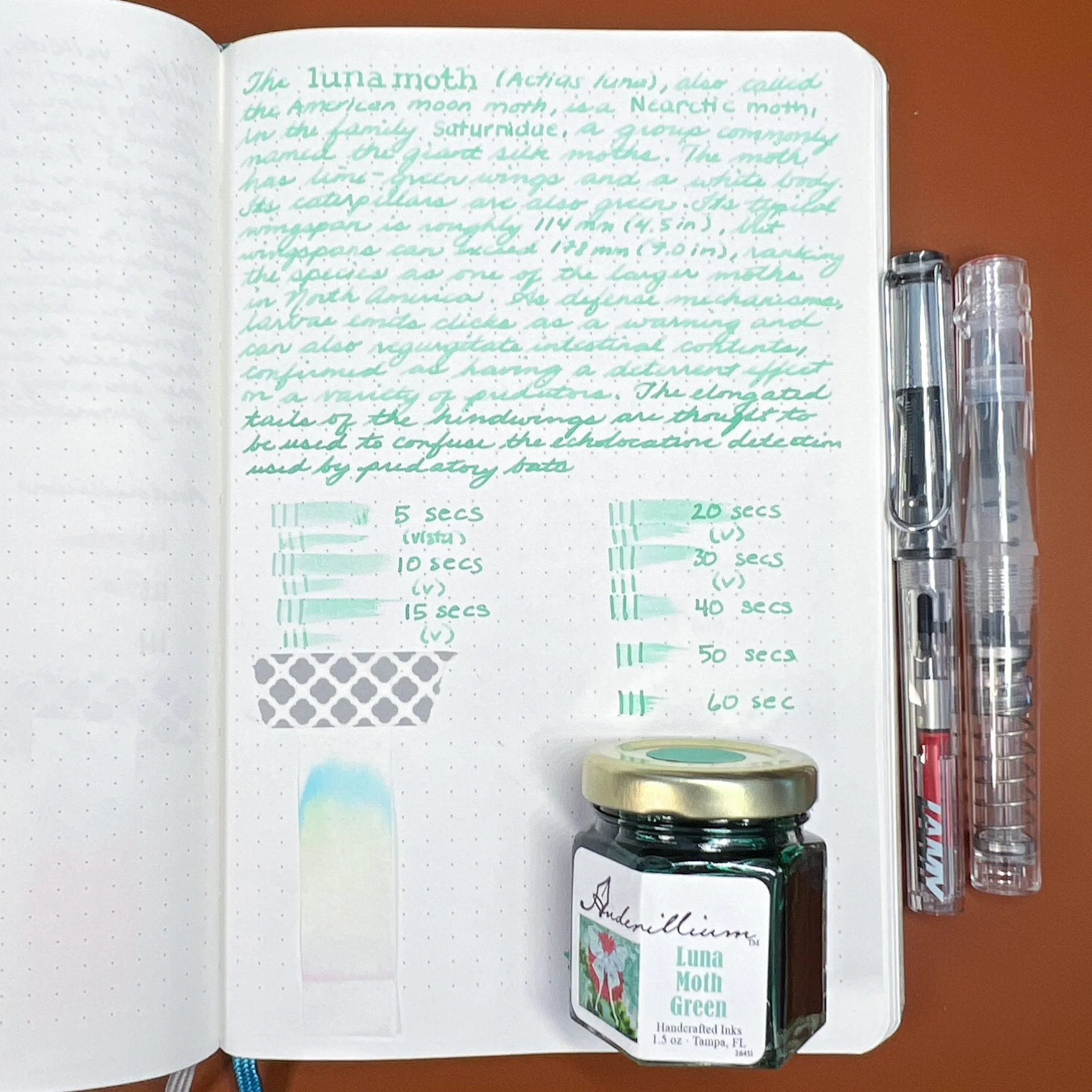 Anderillium Lepidoptera Ink Review. Yes, All of Them. — The Pen Addict