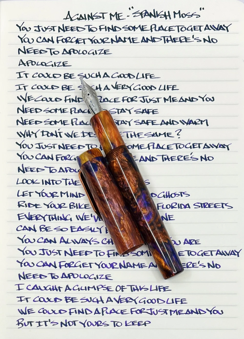 Write Turnz Autumn Medley Fountain Pen Review — The Pen Addict