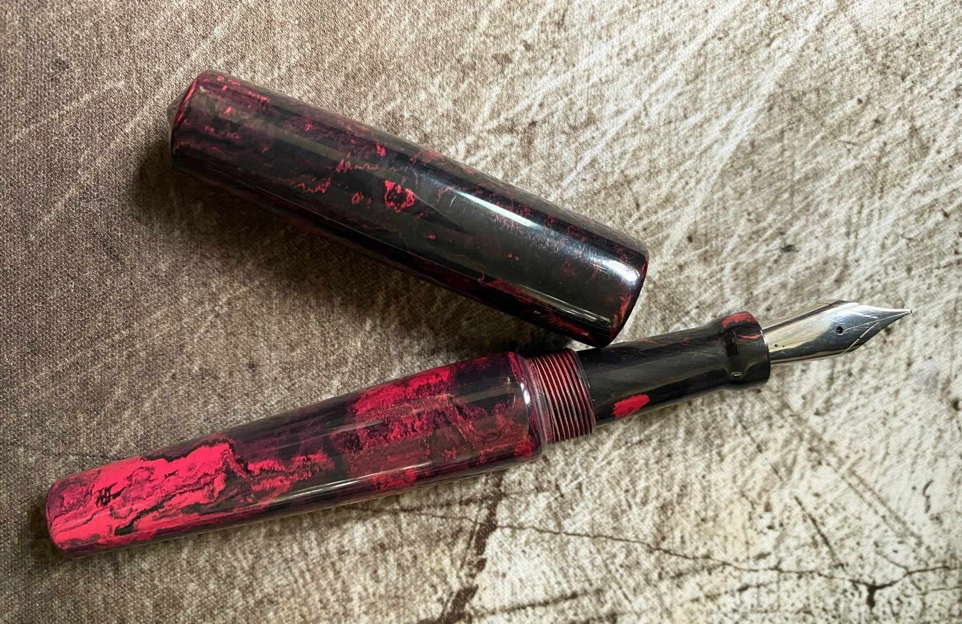 Ranga Premium Ebonite Abhimanyu Fountain Pen Review — The Pen Addict