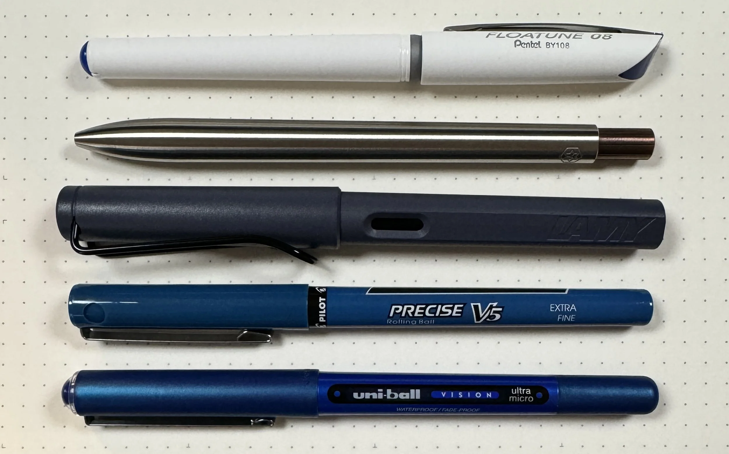 Pentel Floatune Rollerball Pen Review — The Pen Addict