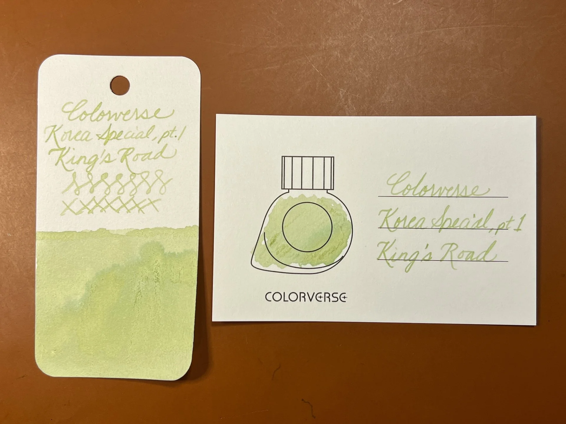 Colorverse Korea Special Ink, Part 1 — The Pen Addict