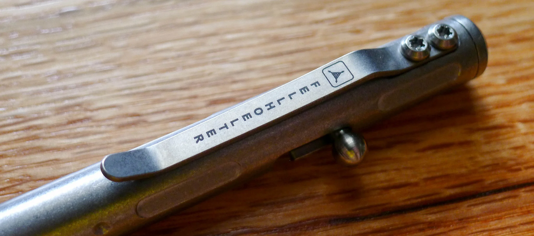 Triple Aught Design Fellhoelter TiBolt Pen Review — The Pen Addict