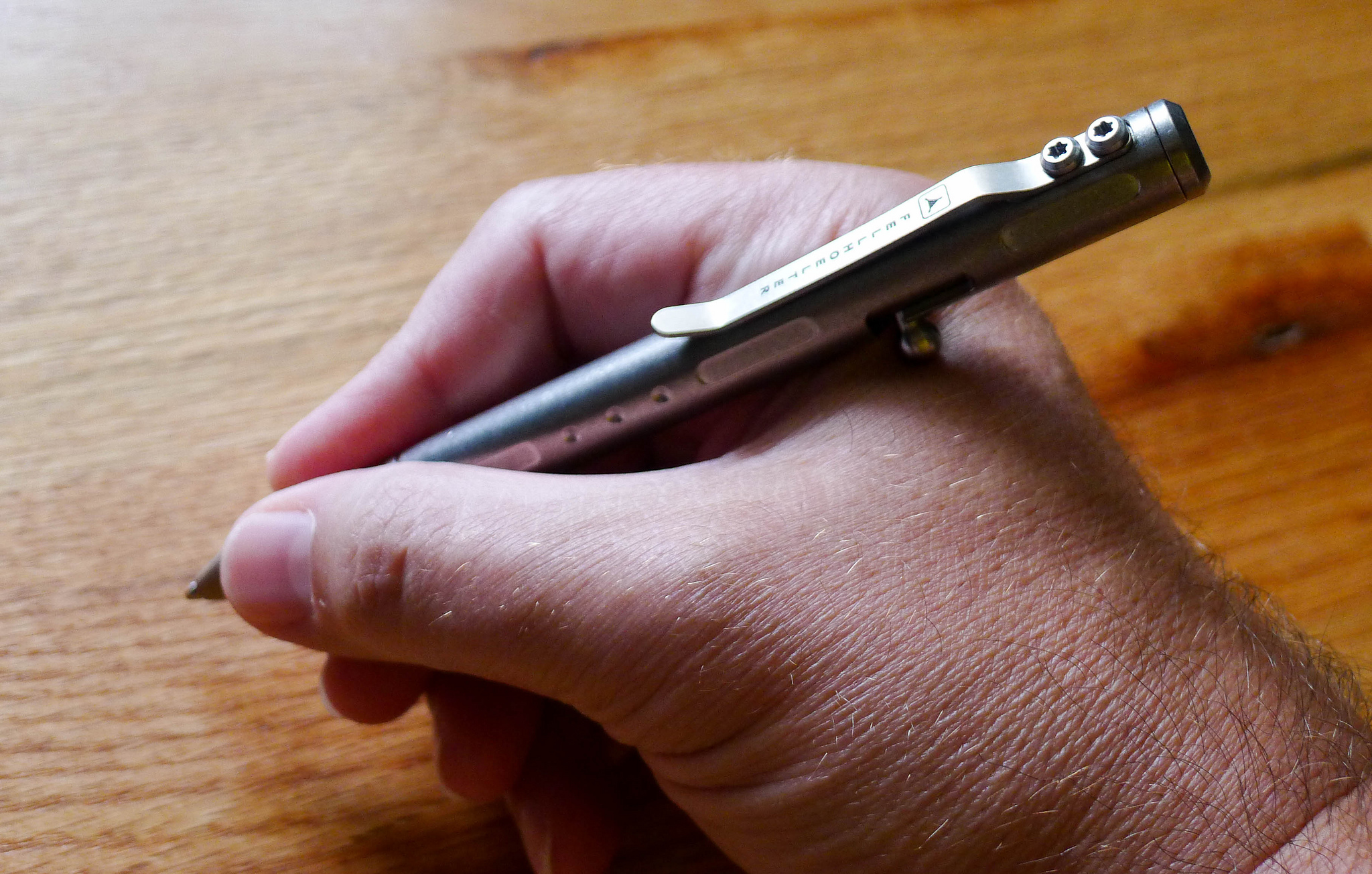 Triple Aught Design Fellhoelter TiBolt Pen Review — The Pen Addict