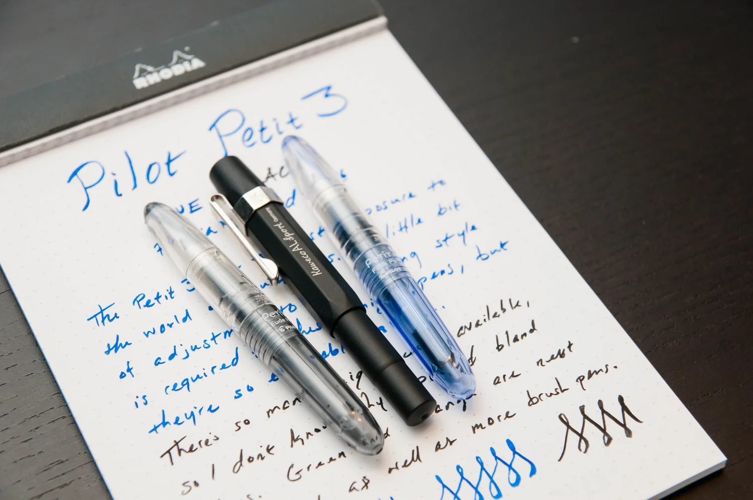 An Introduction To Brush Pens — The Pen Addict