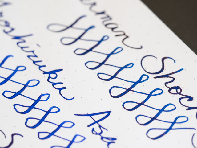 Akkerman Shocking Blue Ink Review — The Pen Addict