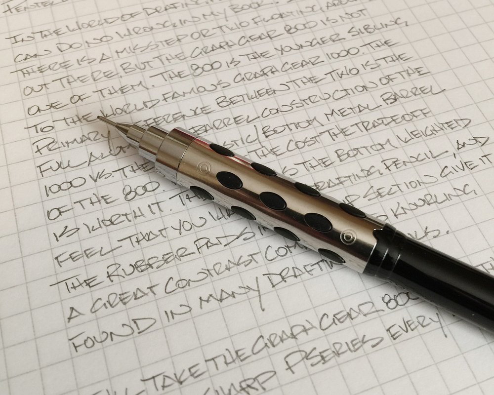 Pentel Graph Gear 800 Drafting Pencil Review — The Pen Addict