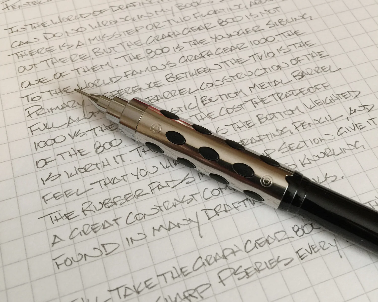 Pentel Graph Gear 800 Drafting Pencil Review — The Pen Addict