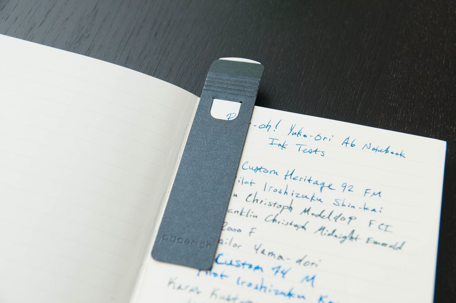 Paper-oh! Yuko-ori A6 Metallic Grey Notebook Review — The Pen Addict