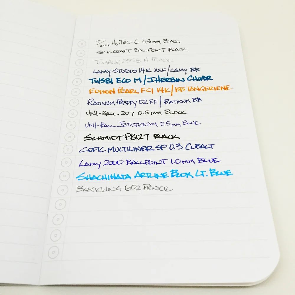 Word. Notebooks Blue Mountain Review — The Pen Addict