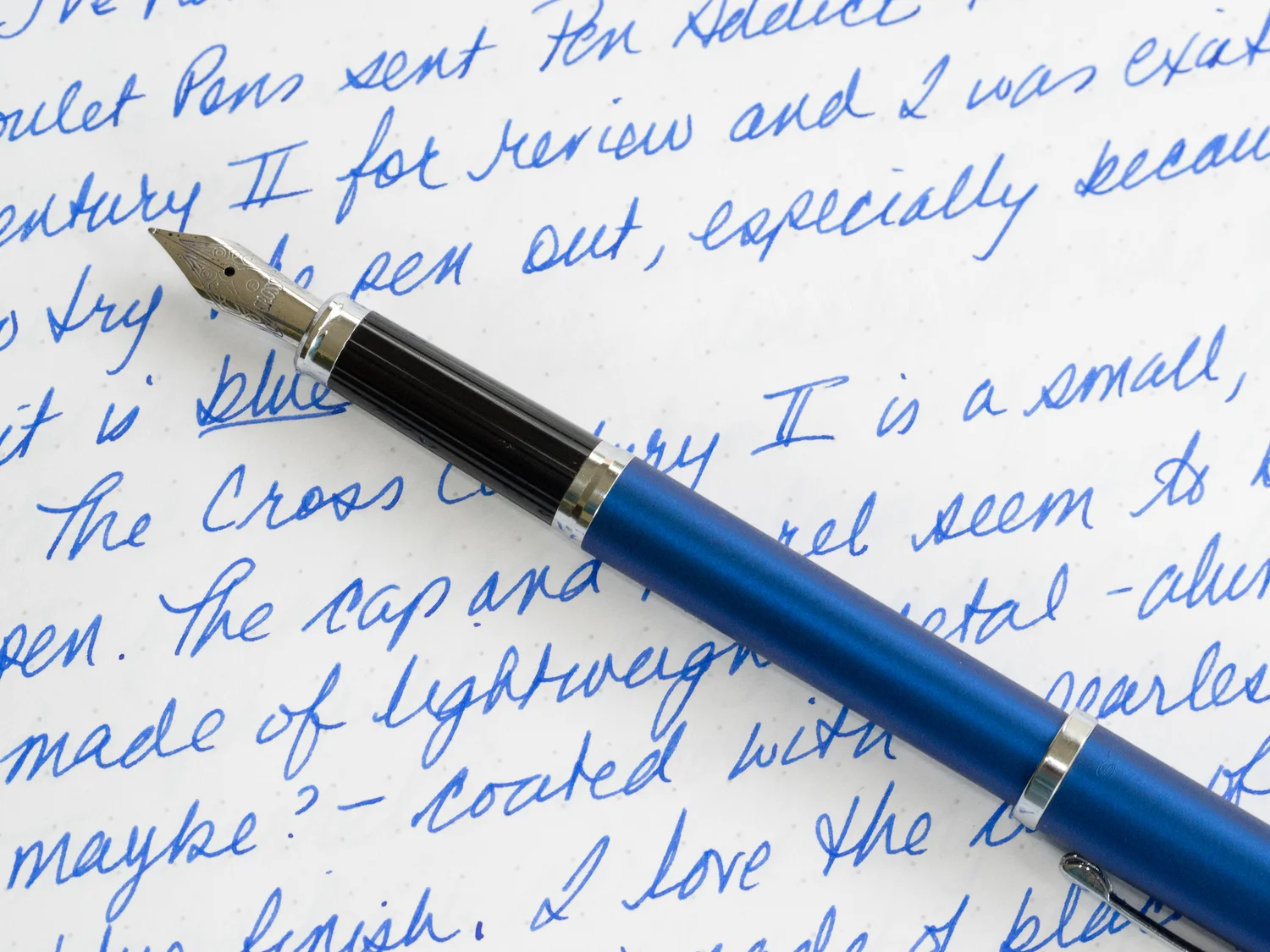 Cross Century II in Royal Blue: A Review — The Pen Addict