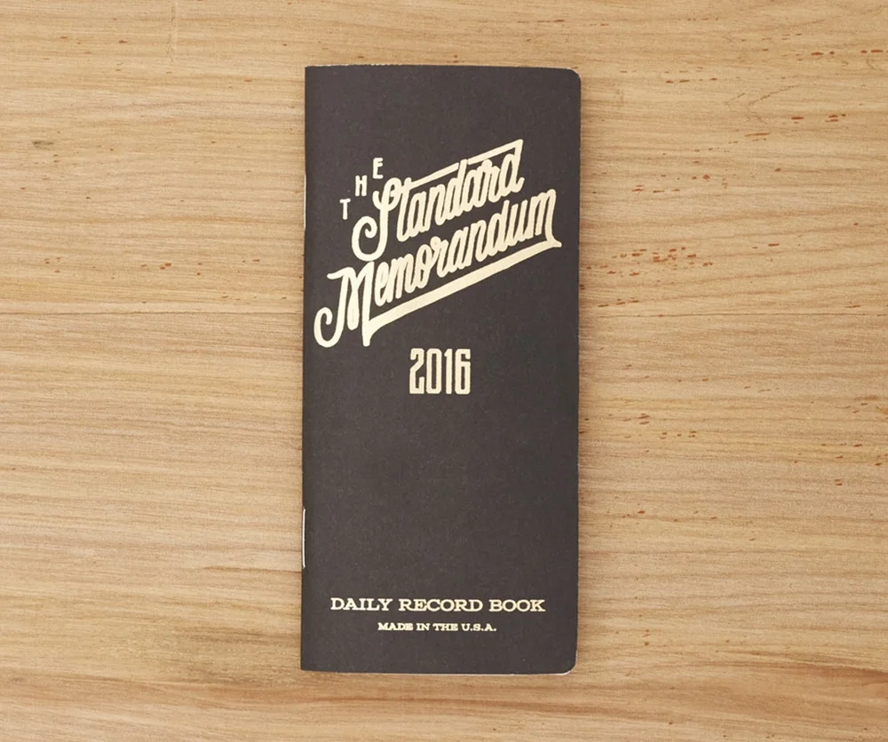 The 2016 Standard Memorandum Notebook Giveaway — The Pen Addict