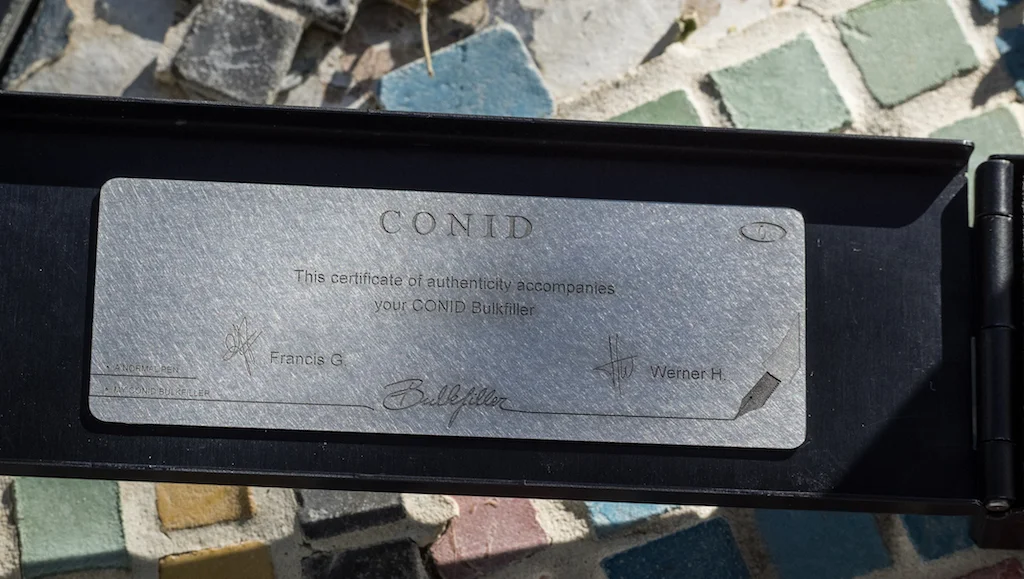 The Conid Minimalistica Demonstrator Fountain Pen: A Review — The Pen ...