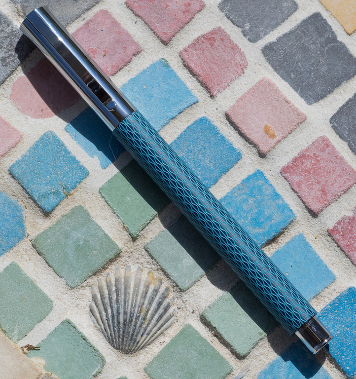 Faber-Castell Ambition Blue Ocean OpArt Fountain Pen: A Review — The ...