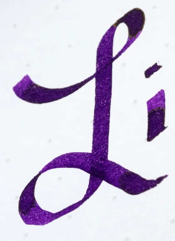 Lamy Dark Lilac Fountain Pen Ink: A Review — The Pen Addict