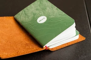 Word Notebooks Leather Notebook Jacket Review — The Pen Addict