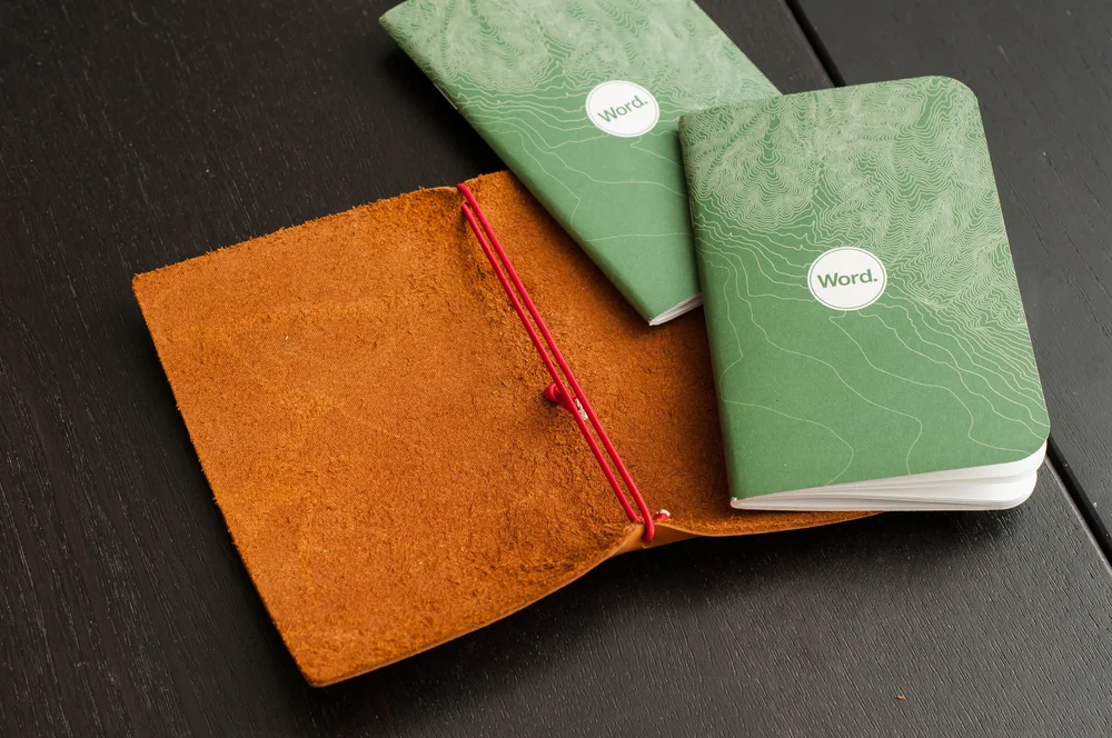 Word Notebooks Leather Notebook Jacket Review — The Pen Addict